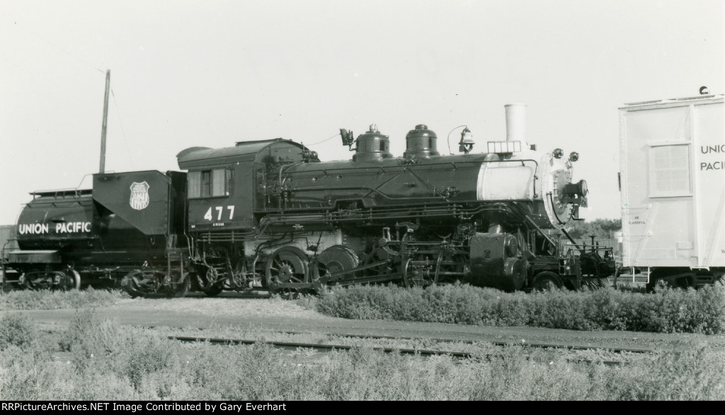UP 2-8-0 #477 - Union Pacific